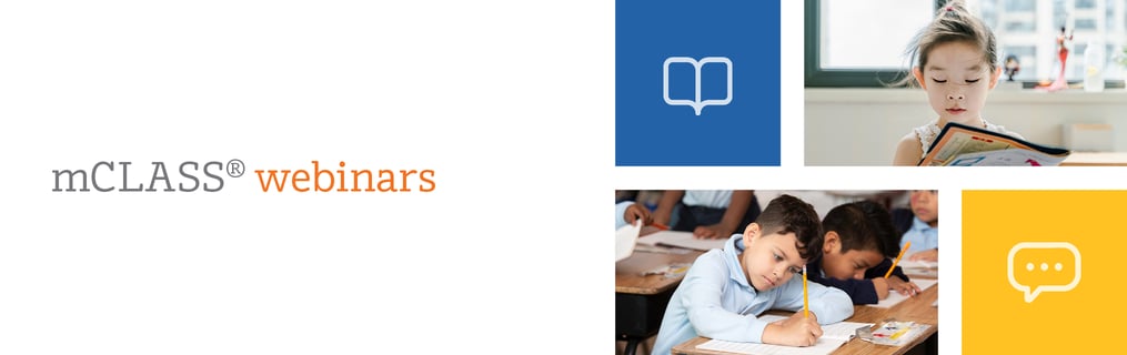 Amplify mCLASS webinars